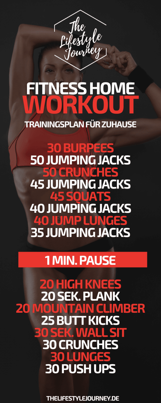 Home Workout ohne Geräte ⚠️ Anti Corona Trainingsplan | TLJ